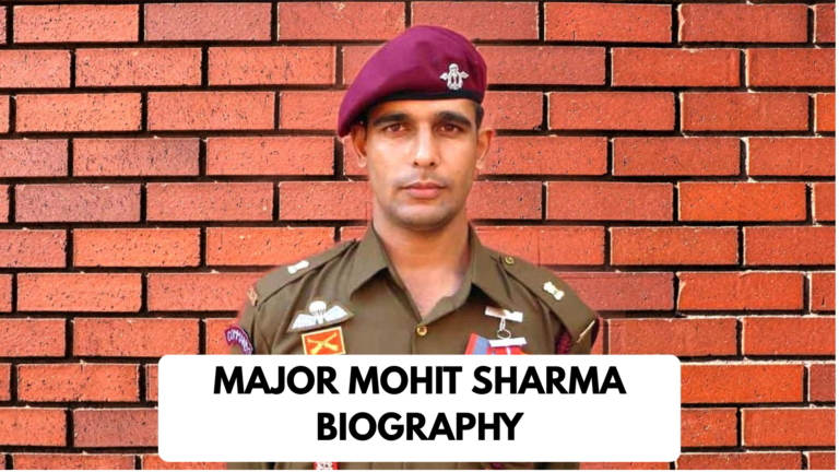 Major Mohit Sharma Biography: Wife, Children, Birth Place, Religion ...